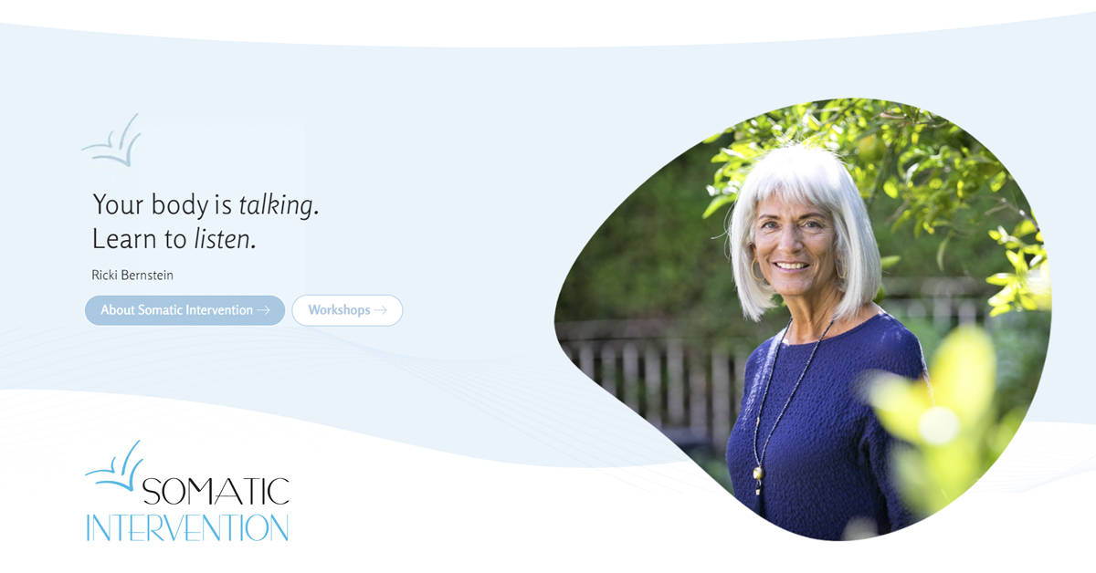 Somatic Intervention – Training with Ricki Bernstein
